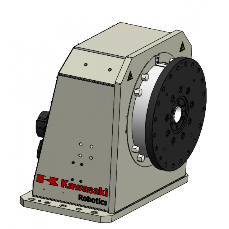 Single axis welding positioner with horizontal rotating axis and 1000 ...