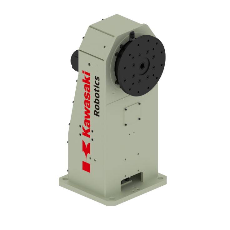 Single axis welding positioner with horizontal rotating axis and 125 kg ...