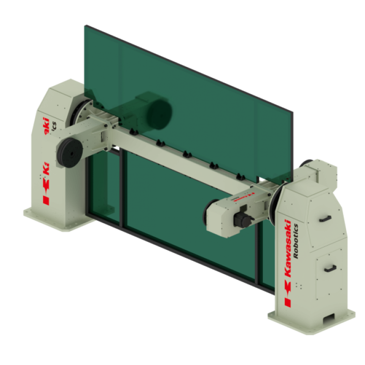 Multi axis welding positioner with 3 horizontal rotating axis, 2 ...