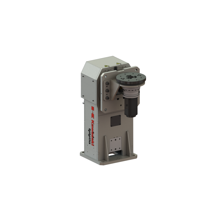 Double axis welding positioner with horizontal rotating axis and ... Double axis welding positioner with horizontal rotating axis and ...