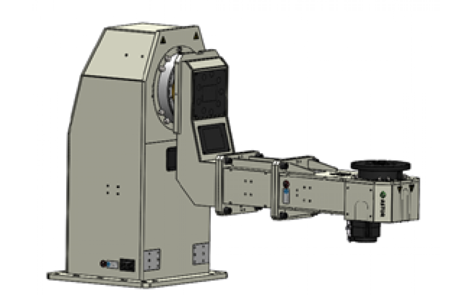 Double axis welding positioner with horizontal rotating axis, vertical ... Double axis welding positioner with horizontal rotating axis, vertical ...