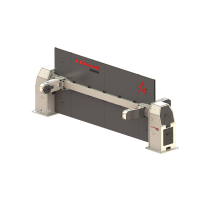 Multi axis welding positioner with 3 horizontal rotating axis, 2 ...