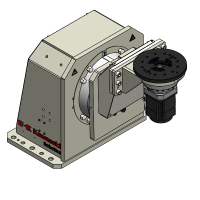 Double axis welding positioner with horizontal rotating axis and vertical rotating axis and 500 ...
